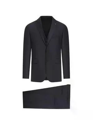 Tagliatore Buttoned Suit - Black
