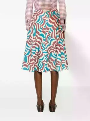Marni Printed Midi Skirt