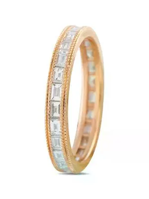 LB EXCLUSIVE Diamond Eternity Band Ring - Pink
