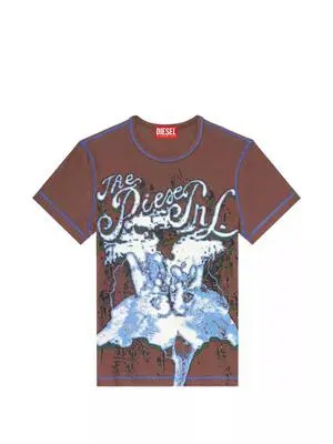 DIESEL® T-brenda T-shirt - Brown