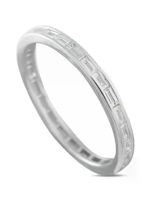 LB EXCLUSIVE Diamond Eternity Band Ring - Silver