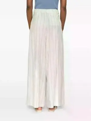 ELEH Striped Wide-leg Trousers