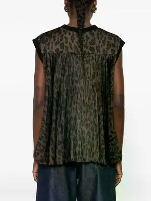 Sacai Ruffled T-shirt