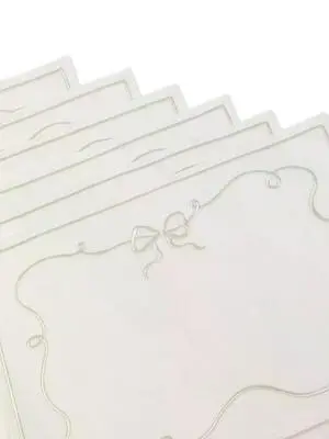 BAMBAH Bow-charm Placemats