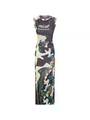 Ottolinger Camouflage Maxi Dress