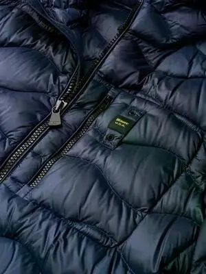 BLAUER. Quilted Hooded Jacket