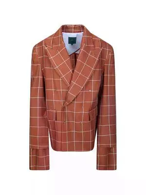 MAISON JEJIA Olly Checked Blazer