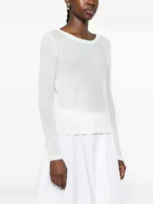 Co Long-sleeve Round-neck Top