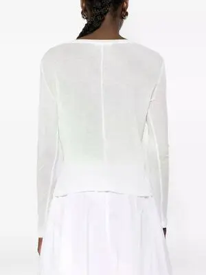 Co Long-sleeve Round-neck Top