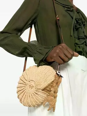 ANYA HINDMARCH Hermit Crab Cross Body Bag - Neutrals