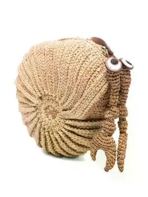 ANYA HINDMARCH Hermit Crab Cross Body Bag - Neutrals