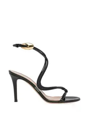 GIANVITO ROSSI Jungle Mamba Stiletto Sandals
