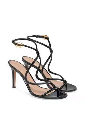 GIANVITO ROSSI Jungle Mamba Stiletto Sandals