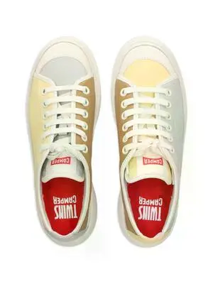 Camper Twins Platform Leather Sneakers