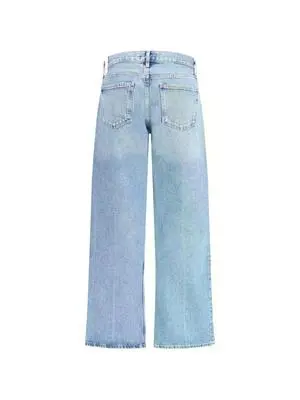 AGOLDE Five-pocket Straight Leg Jeans