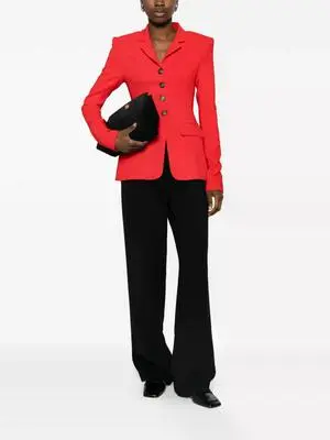 Tove Buttoned Flap-pocket Blazer