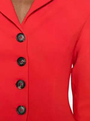 Tove Buttoned Flap-pocket Blazer