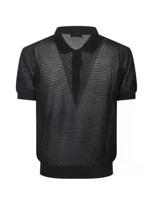 Tagliatore Buttoned Mesh Shirt