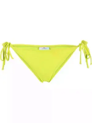CHIARA FERRAGNI Logo-patch Bikini Bottoms - Green