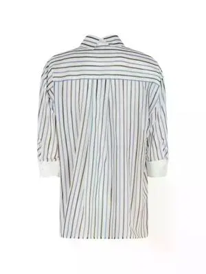 SEMICOUTURE Striped Pocket Shirt