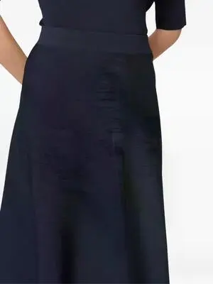 Max Mara Knitted A-line Midi Skirt