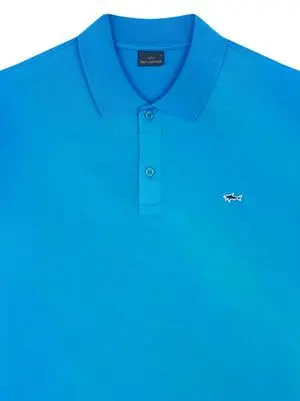 Paul & Shark Mercerised Cotton Polo Shirt - Blue