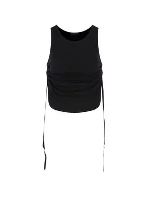 ANN DEMEULEMEESTER Wrinkled Tank Top