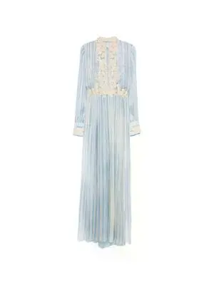 Ermanno Scervino Striped Maxi Dress