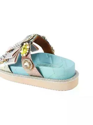 Kurt Geiger Ornate Orson Crystal-embellishment Sandals
