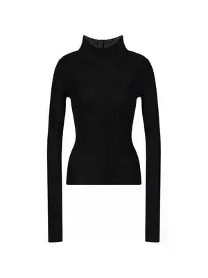 Giorgio Armani Knitted Roll-neck Sweater