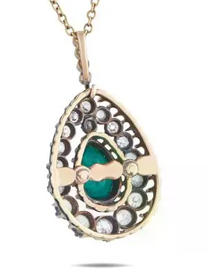 LB EXCLUSIVE Emerald And Diamond Necklace