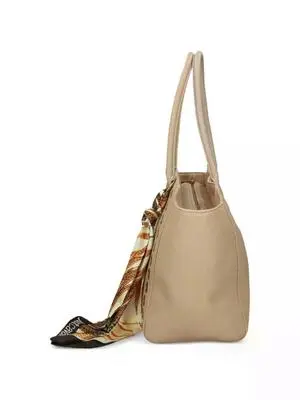 Just Cavalli Eyelet Scarf Tote Bag - Neutrals