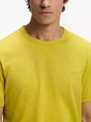 BOSS Cotton Jersey T-shirt With Logo Detail