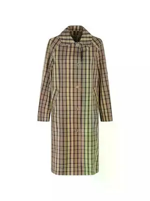 SEMICOUTURE Olivia Scacchi Checked Coat