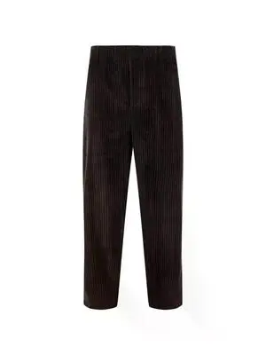 META CAMPANIA COLLECTIVE Corduroy Drawstring Trousers - Green