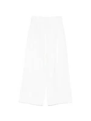 ALLUDE Wide-leg Trousers