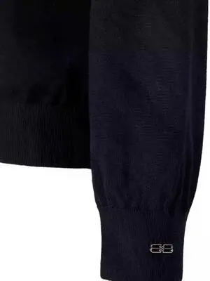 Balenciaga Mock-neck Long-sleeve Sweater