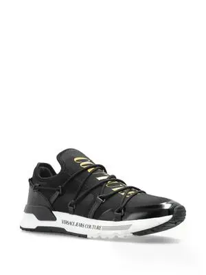 Versace Lace-up Sneakers - Black