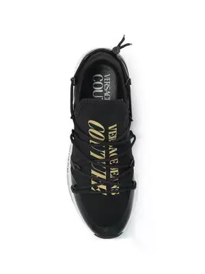 Versace Lace-up Sneakers - Black
