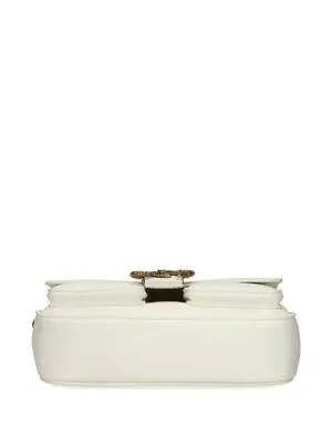 Just Cavalli Satchel With Snake Buckle - White