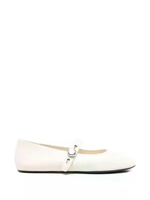 Tory Burch Romy Mary Jane Ballet Flats - Neutrals