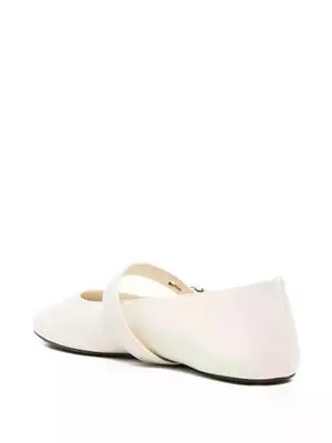 Tory Burch Romy Mary Jane Ballet Flats - Neutrals