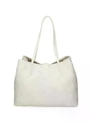 Just Cavalli Woven Emblem Tote