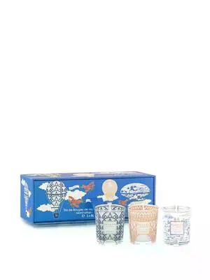 BAOBAB COLLECTION Travel Trio Box Candles - Blue