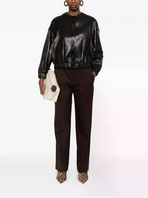 Kiton Leather Jacket