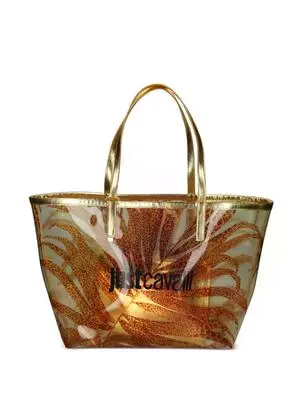 Just Cavalli Palm-print Tote Bag