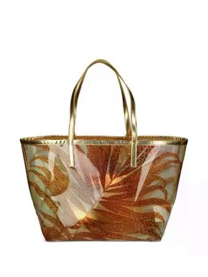 Just Cavalli Palm-print Tote Bag