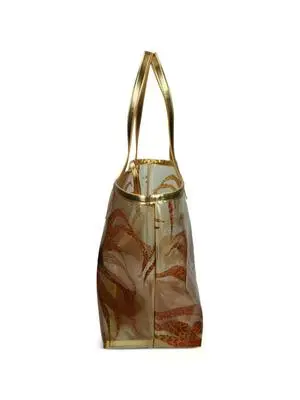 Just Cavalli Palm-print Tote Bag