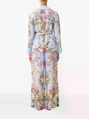 Camilla Tiled In Time Belted Jacket
