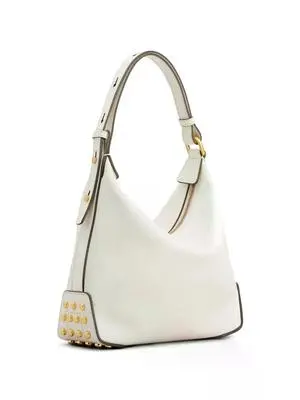 TOD'S Mini Shoulder Bag With Studs - White
